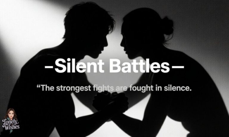 220+ Silent Battles Quotes to Inspire Strength and Resilience